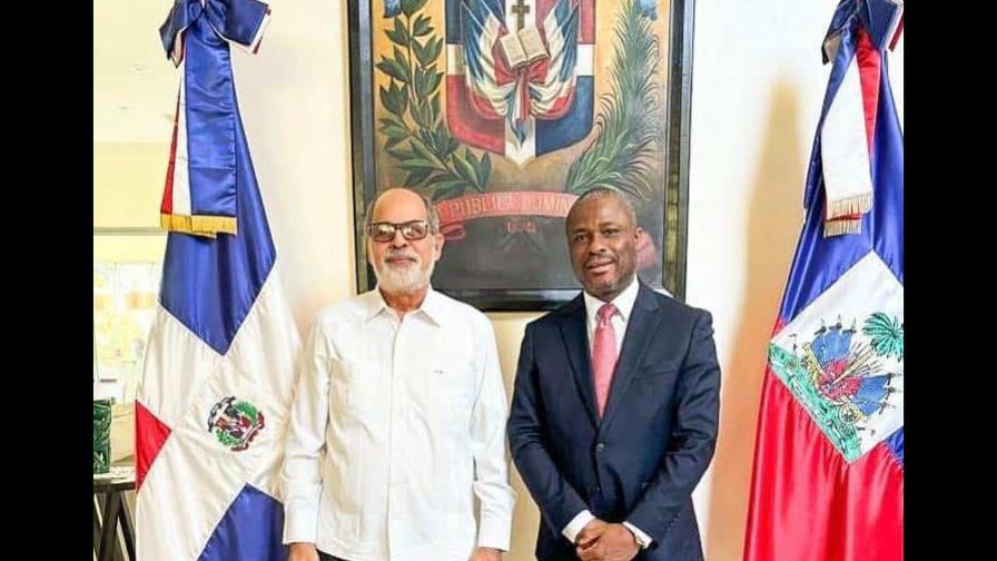 Canciller Haití se reúne con embajador dominicano Puerto Príncipe ...